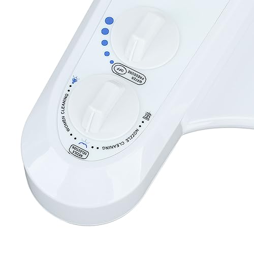 Bidet Attachment Automatic Double Nozzle Water Pressure Cold Water Toilet Bidet Women's Wash (3/8)