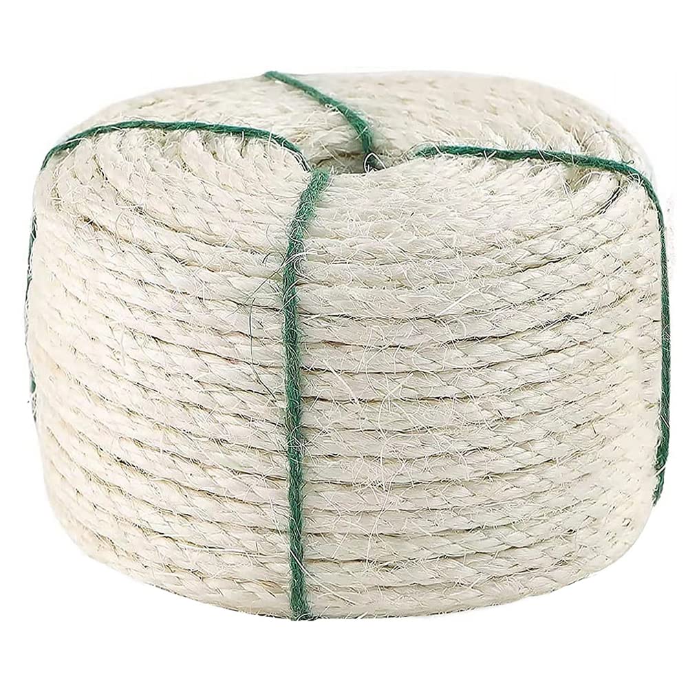 Pettipaws Natural Sisal Rope Cat Activity Structure, 38 inches, Wall Mount, Modern Design, All Life Stages