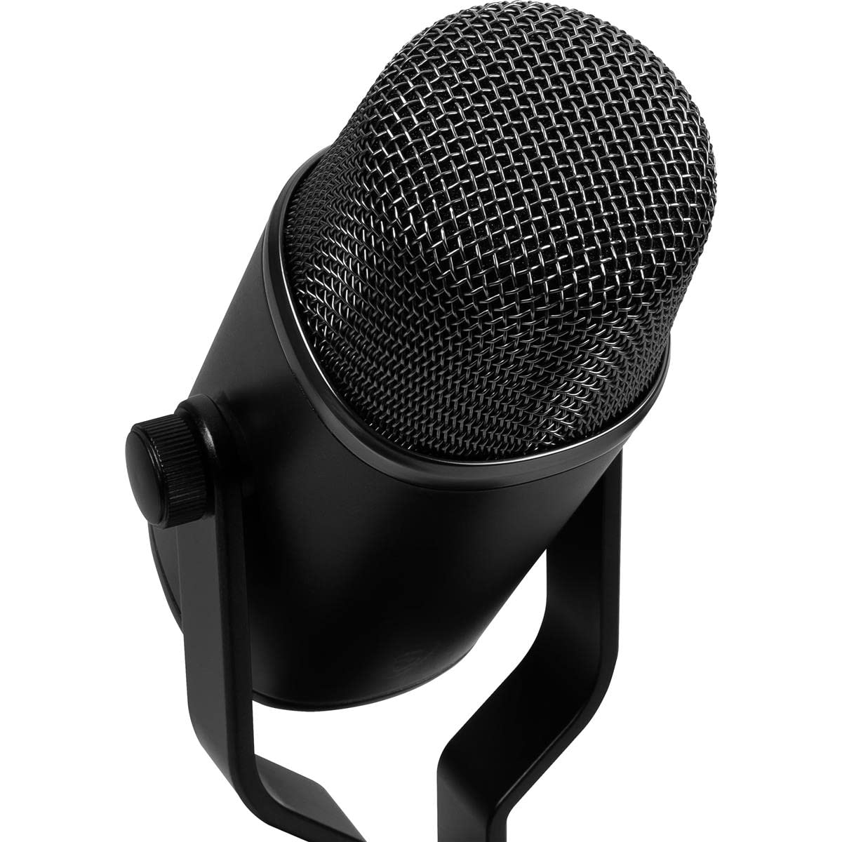 MSI IMMERSE GV60 Streaming Microphone (USB Type-C Interface and 3.5mm Aux, for Professional Applications with Intuituve Control in 4 Modes: Stereo, Omnidirectional, Cardioid and Bidirectional)