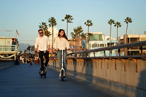 EcoSmart SUP Electric Scooter β 16" Air-Filled Tires, Wide Bamboo Deck, 350w High-Torque Hub-Driven Motor, Up to 15.5 mph & 15.5 Miles Range, Rear-Wheel Drive