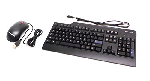 Genuine 54Y9400 45J4888 IBM Lenovo Black Preferred Pro USB Wired Computer Work Office Home Keyboard and Mouse Set Kit Compatible Keyboard Part Numbers: 41A5289, SK-8825, 54Y9400, KB1021 Compatible Mouse Part Numbers: 45J4888, 25011476, 45J4889, M-U0025-O