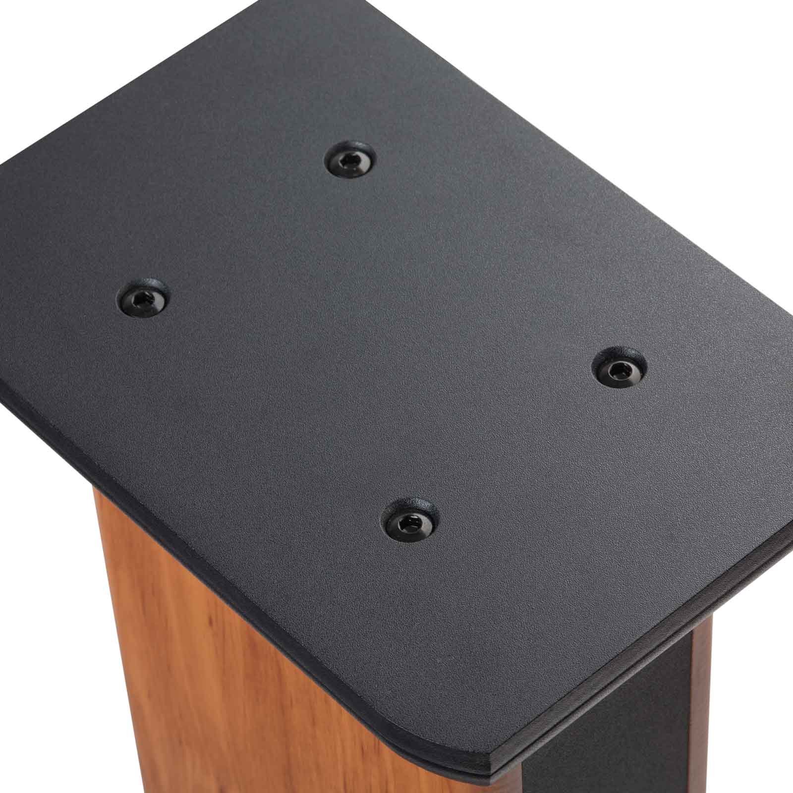 Edifier SS02 25.6 inch Wood Grain Speaker Stands for S1000DB / S2000PRO/ S1000MKII Hollowed Stands for Optional Sand Filling Tuning - Pair