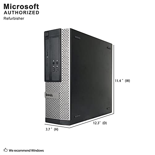 DELL Optiplex 3020 SFF Desktop PC - Intel Core i5-4570 3.2GHz 8GB 500GB DVDRW Windows 10 Professional (Renewed)']