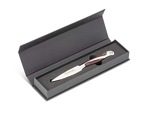 Hammer Stahl 3.5 Inch Paring Knife | Versatile Fruit Knife for Garnishing, Peeling, and More | Small Kitchen Knife for Vegetables and Fruits | Ergonomic Quad-Tang Pakkawood Handle & Gift Box