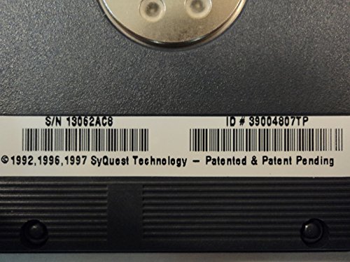 SyQuest SparQ 1.0 Gigabyte PC Formatted Disc Starter SPARQ1-000
