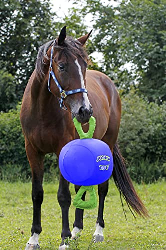 Horsemen's Pride 14" Jolly Tug Horse Toy, Blue (JT14 B),All Breed Sizes