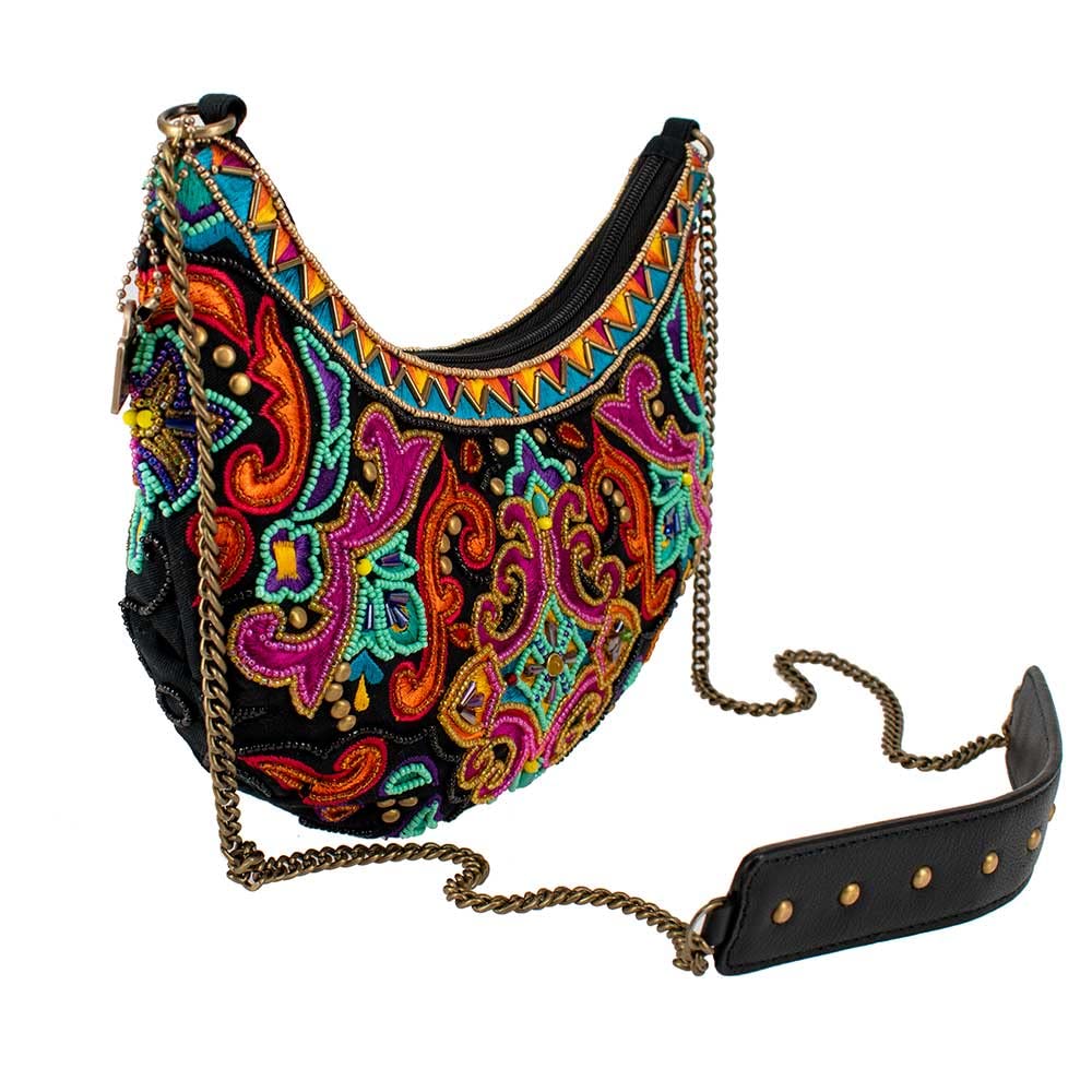 Mary Frances Womens Mary Frances Majorca Crossbody handbag, Multi, One Size US
