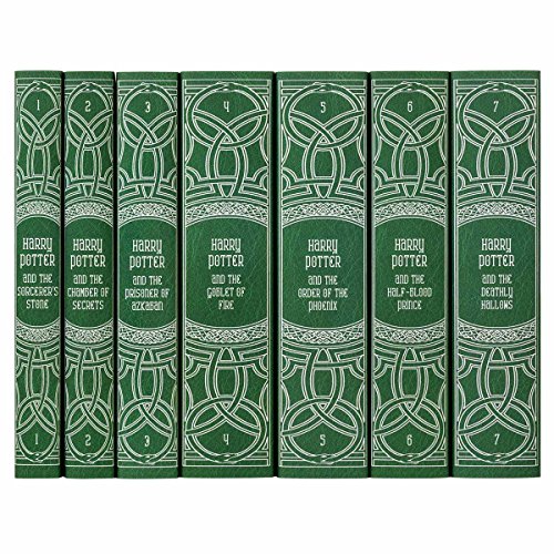 Juniper Books Harry Potter Boxed Set: Slytherin Edition | 7-Volume Hardcover Book Set with Custom Designed Dust Jackets | Author J.K. Rowling | Includes all 7 Harry Potter Series Books