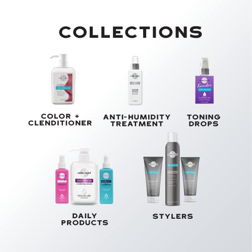 Keracolor Clenditioner for Brunettes ROSE GOLD Hair Dye - Semi Permanent Hair Color Depositing Conditioner, Cruelty-free, 12 Fl. Oz.