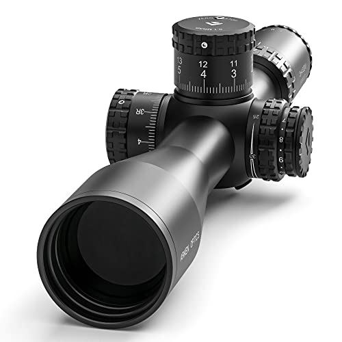 Arken Optics SH4 GEN2 6-24X50 Rifle Scope FFP MIL VPR Illuminated Reticle with Zero Stop - 34mm Tube