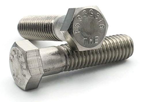 Hex Cap Screws 316 Stainless Steel - 3/8-16 x 2-1/4 Partial Thread Qty-25