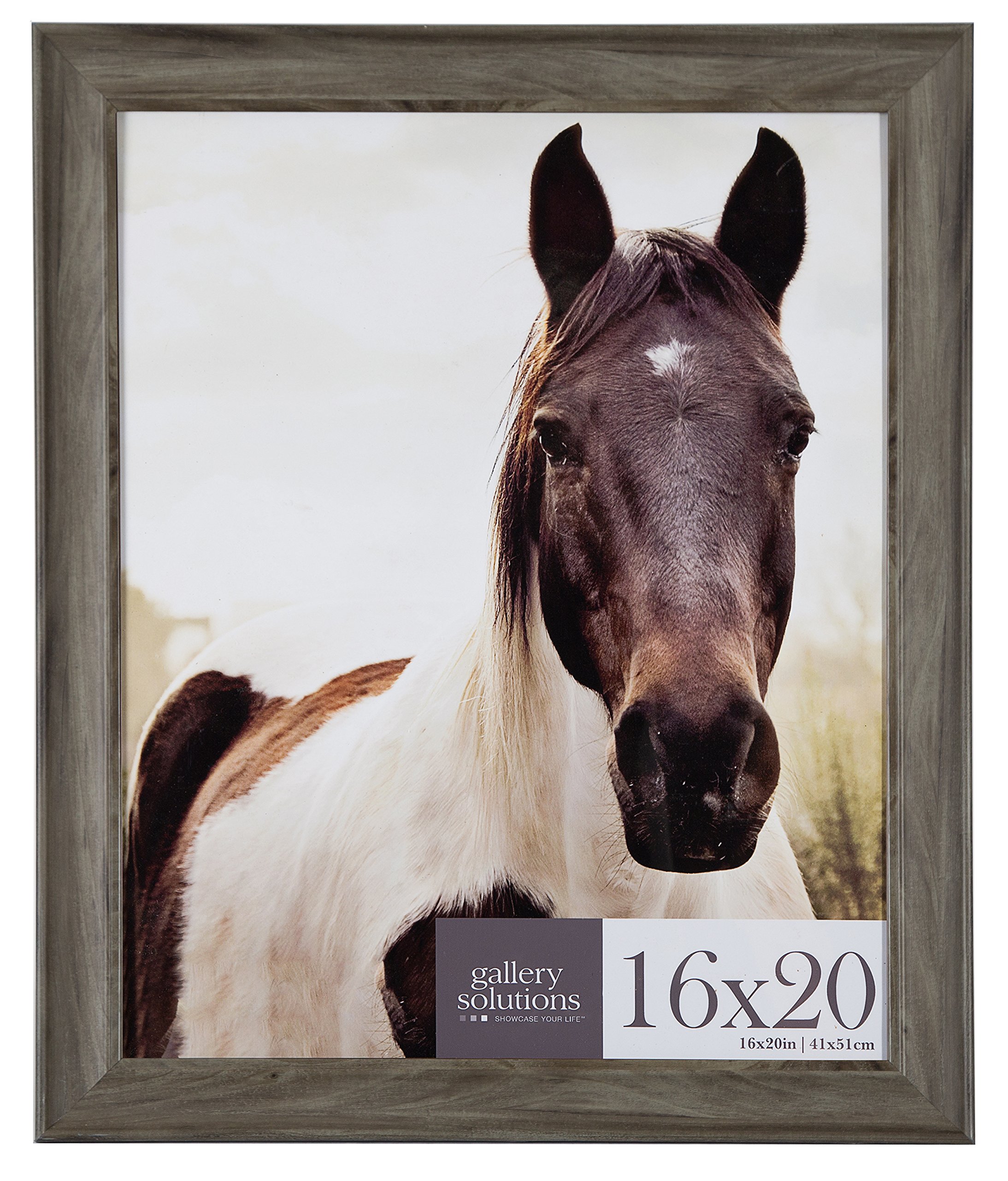 Gallery Solutions 16x20 Greywash Large Wall Frame
