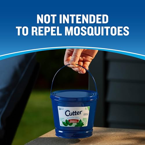 Cutter Outdoor Scented Candle Citronella and Mint Scent Brings Glow and Ambiance to Your Outdoor Space, 17 Ounces