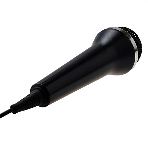 Gam3Gear Universal USB Audio Wired Karaoke Micrphone Mic for PS4 Slim/Pro/PS3/Xbox One/S/Xbox 360/Wii/Switch/PC