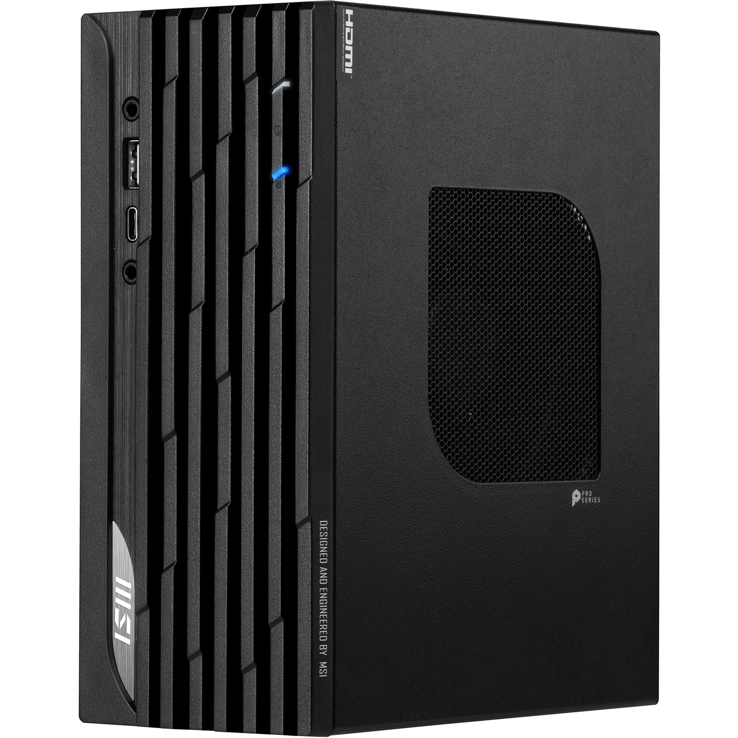 MSI PRO DP20Z (MFF) Desktop, AMD Ryzen R5-5600G, Radeon Vega 7, 8GB' Memory (Dual-CHL), 250GB SSD, WiFi 6, USB Type-C, Windows 11 Home (5M-031US)