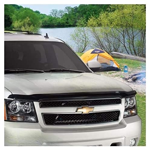 Auto Ventshade [AVS] Hood/Bug Shield | 2004 - 2008 Ford F-150 (Behind Grille), 2006 - 2008 Lincoln Mark LT (Behind Grille), Medium Profile - Chrome, 1 pc. | 680033