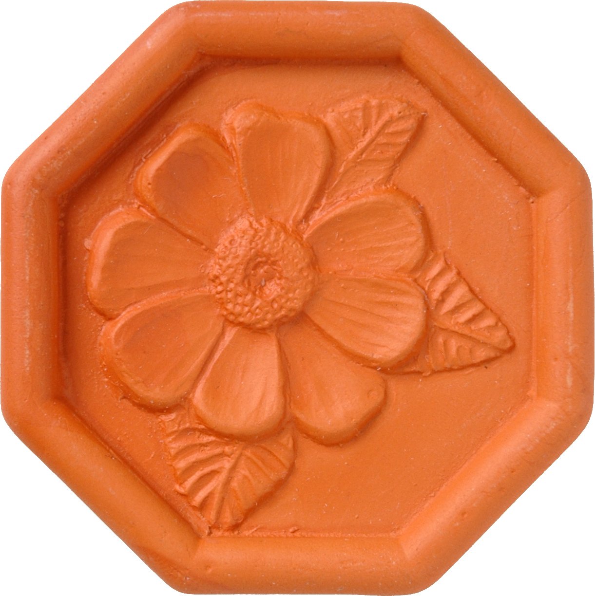 JBK Pottery Brown Sugar Savers - Set of 6 - Hummingbird, Maple Leaf, Sun, Owl, Bear, and Daisy Designs