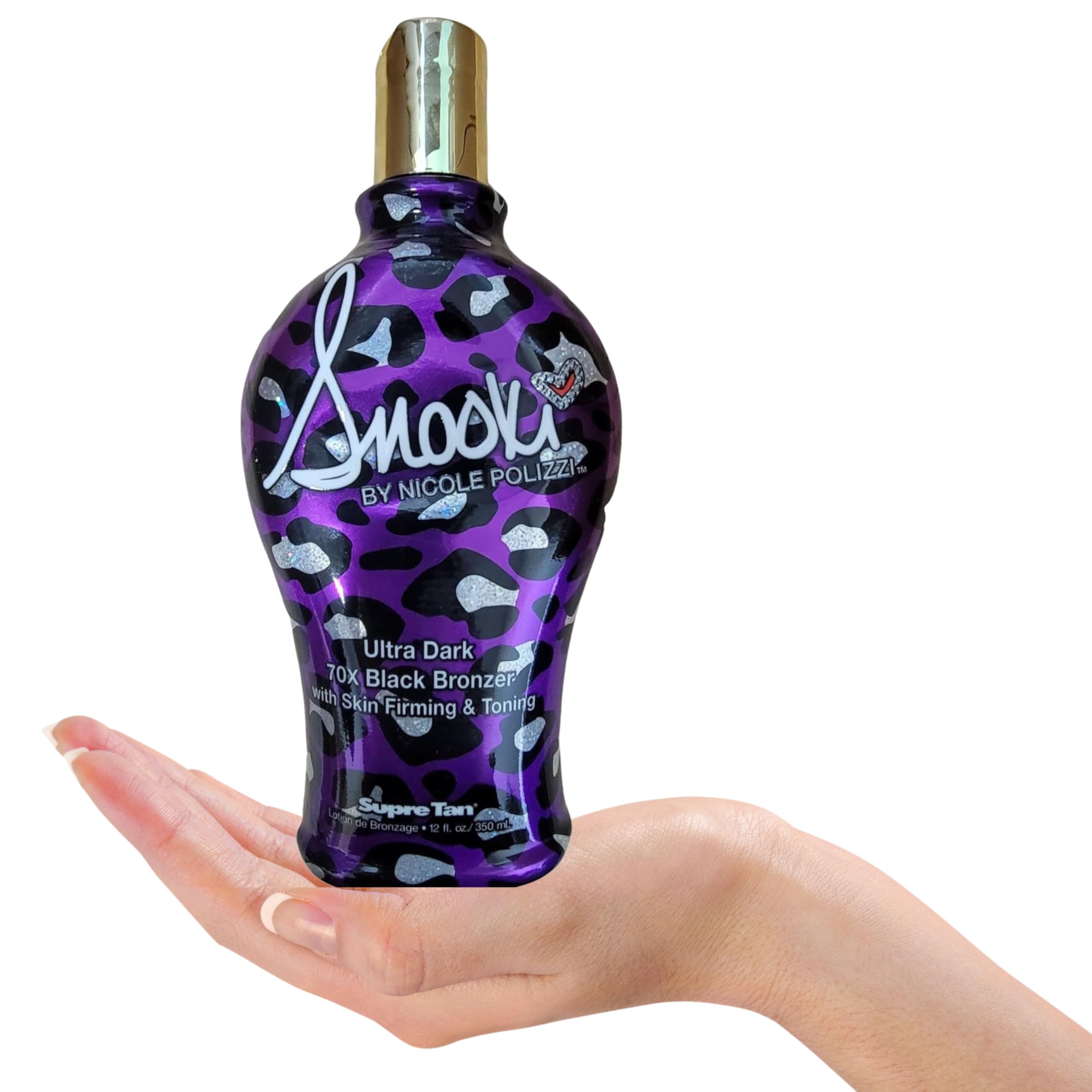 Supre - Snooki Ultra Dark 70X Black Bronzer w/ Skin Firm & Toning - 12 fl oz