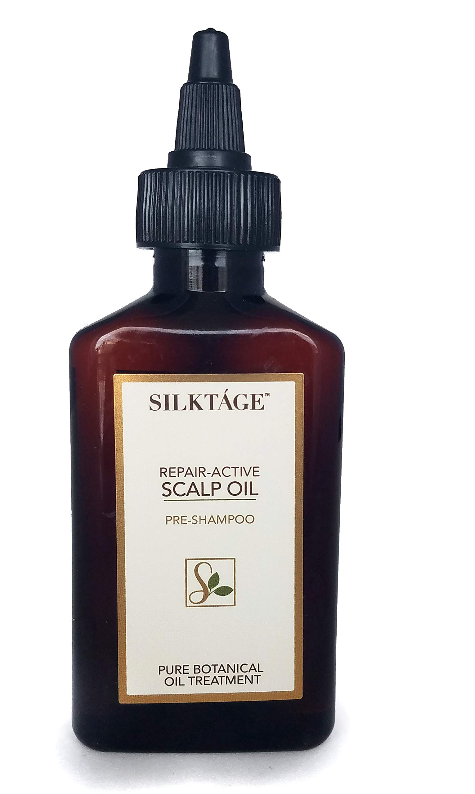 REPAIR ACTIVE SCALP OIL - Pre-Wash Hair Growth Oil Treatment - 3.4 oz. 100% Pure and Natural Oil for Hair Growth, Dandruff, Strong Hair, Healthy Scalp, Anti-Aging Argan Oil Treatment
