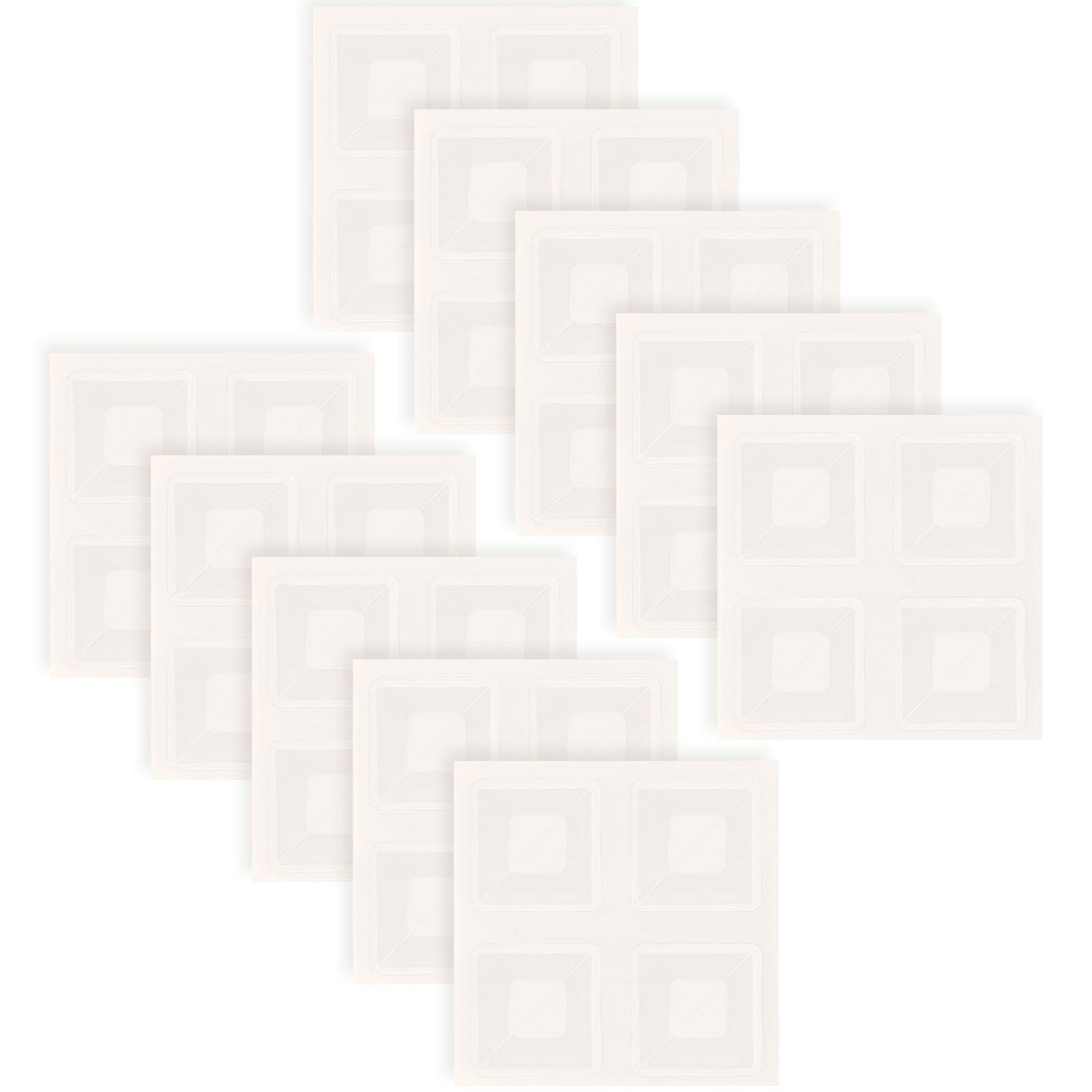 Lineco Archival Polypropylene Mounting Corners, Self Adhesive Clear Photo Corners, Acid-Free, 1.25 Inches, Mounting Artwork, Photographs, Documents.