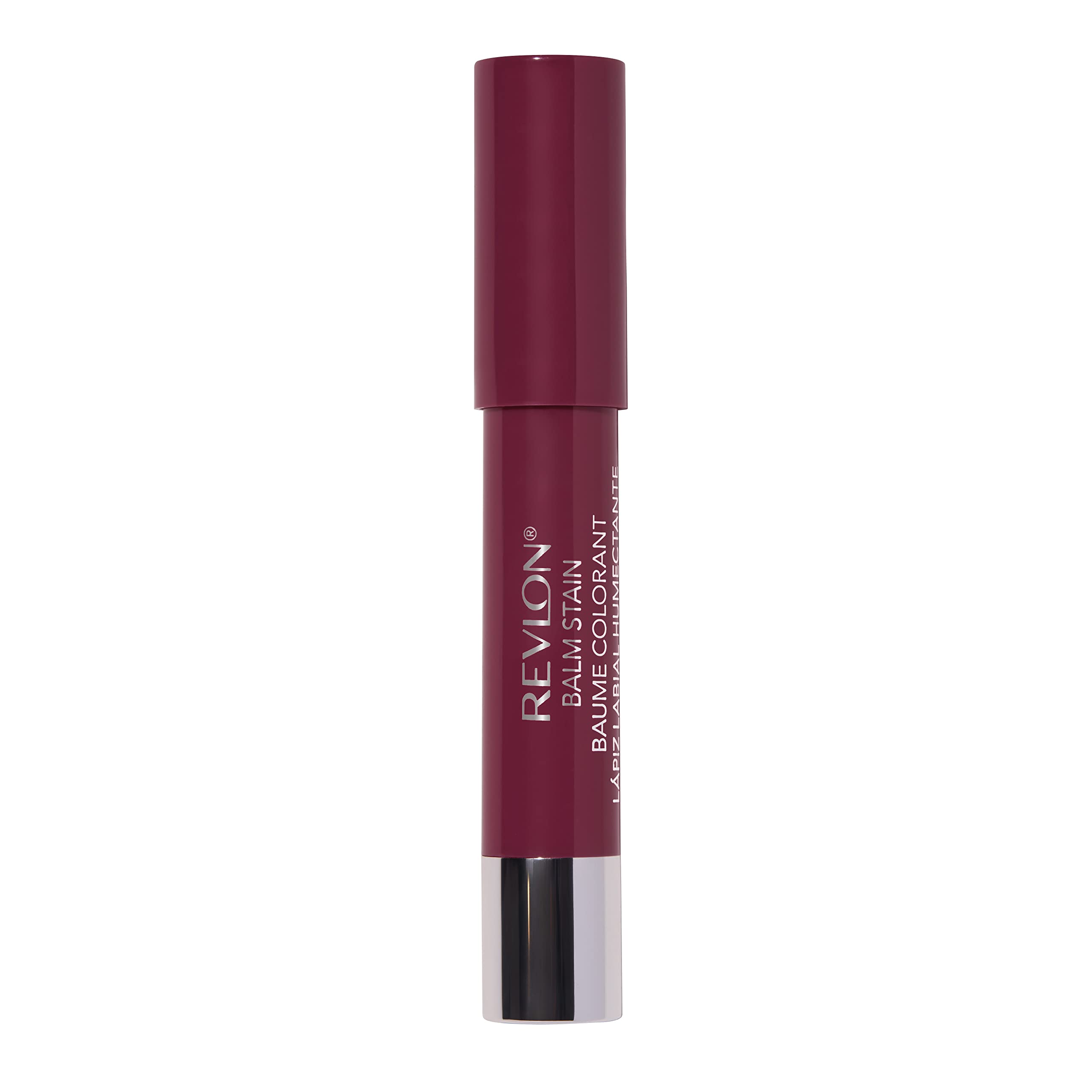 REVLON Lip Balm, Tinted Lip Stain, Face Makeup with Lasting Hydration, Infused with Shea Butter, Mango & Coconut Butter, Shimmer Finish, 005 Romantic, 0.01 Oz