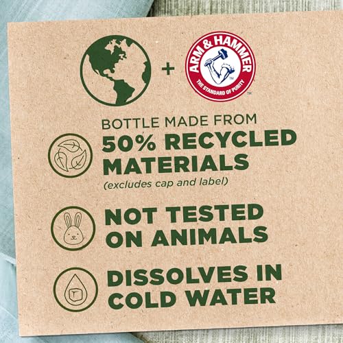 Arm & Hammer In-Wash Scent Booster, Purifying Waters, 24 oz, Pack of 4