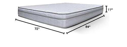 DREAMFOAM Bedding Doze 11" Plush Pillow Top Mattress, Cal King