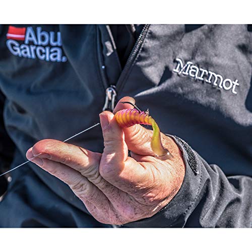 Berkley 1478970 Powerbait Power Grubs Soft Bait, 5" Bait Length, White, Package of 10