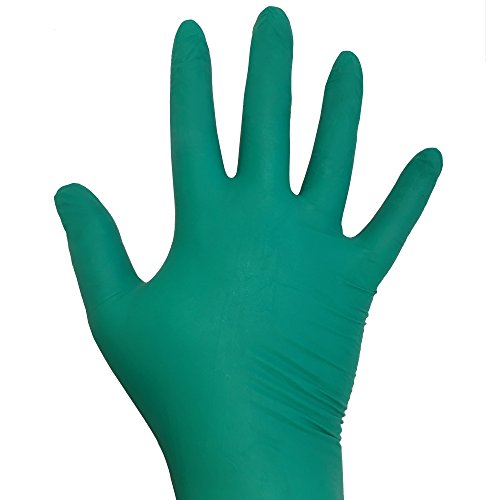 Kimberly-Clark Spring Green Nitrile Exam Gloves (43437), 4.7 Mil, Ambidextrous, 9.5β, XS, 200 Gloves / Box