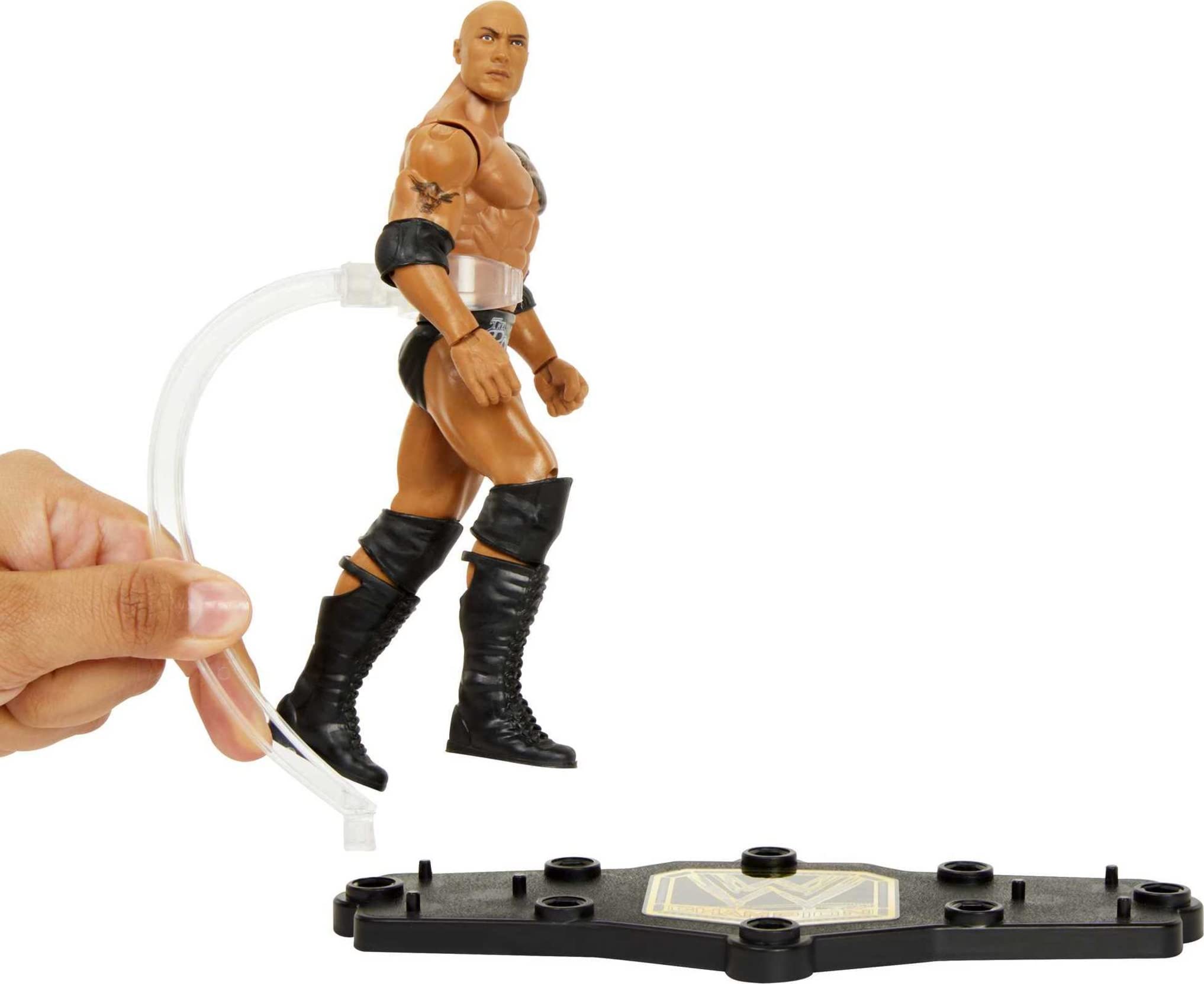 Mattel The Rock vs John Cena Championship Showdown 2-Pack 6-inch Action Figures Monday Night RAW Battle Pack for Ages 6 Years Old & Up