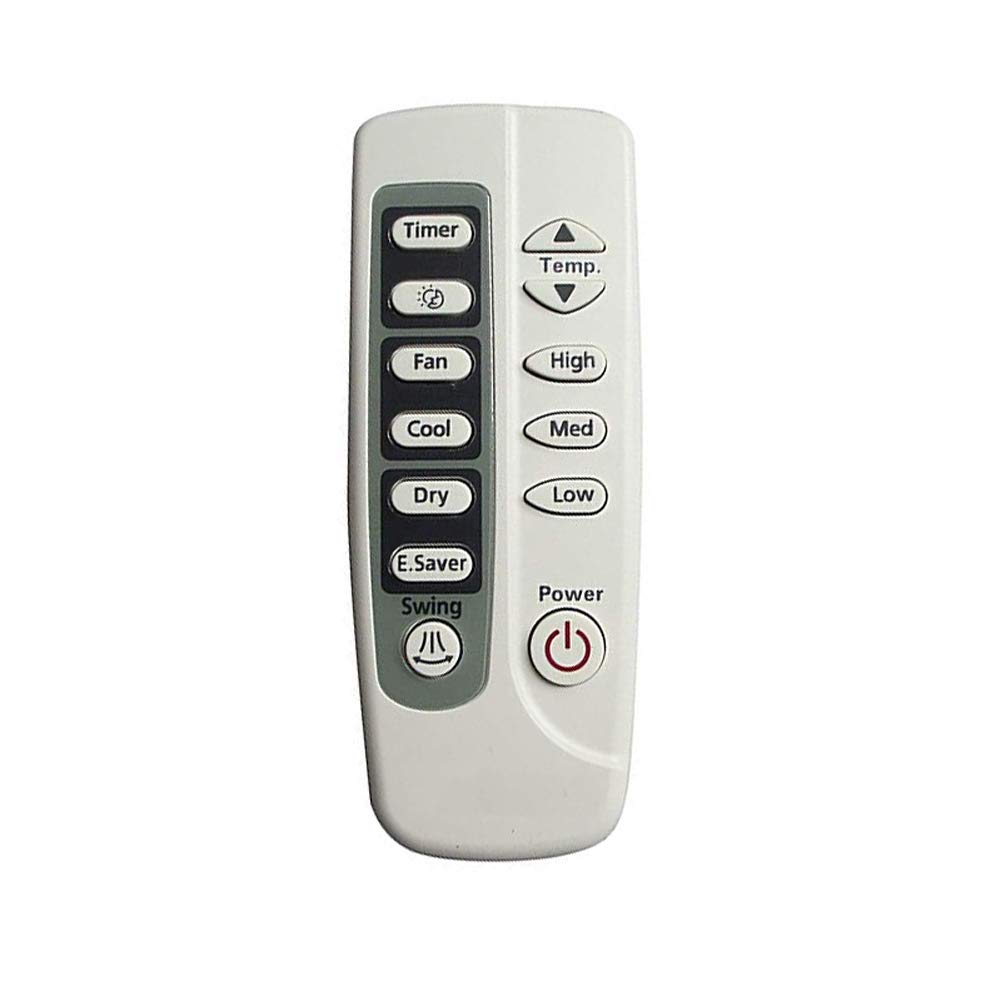 HA-15236 Replacement GE Air Conditioner Remote Control Model Number ARC-715 ARC-767 DB93-00284V DB93-03027M Works for ASW12AA ASW12AAS1 ASW12AC ASW12ACS1 ASW18DA ASW18DAS1 ASW18DC ASW18DCS1 ASW18DD