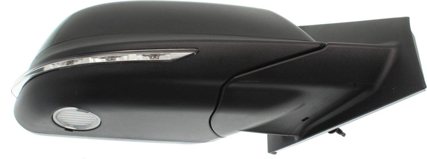 Kool Vue Driver & Passenger Side Power Heated Mirrors for Ford Edge 2011-2014 With Signal Light, Blind Spot Monitor, Memory & Puddle Lamp Paintable Build Date From February 08 2011