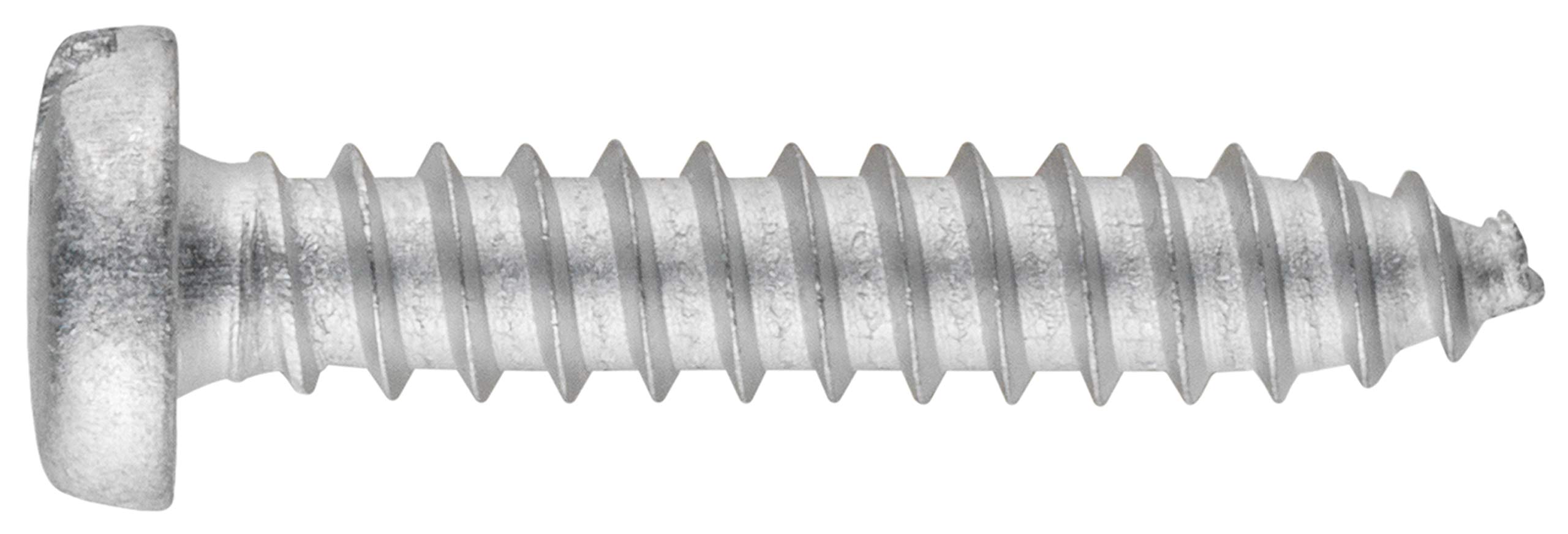 Hillman 1198 Aluminum Pan Head Slotted Sheet Metal Screw 10 x 3/4 in. 30-Pack