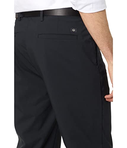 Dockers Men's Signature Go Straight Fit Khaki Smart 360 Tech Pants (Regular and Big & Tall), (New) Beautiful Black, 38W x 30L