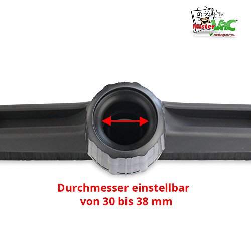 MisterVac compatible with universal broom floor nozzle replacement nozzle Moulinex Chamonix AP8