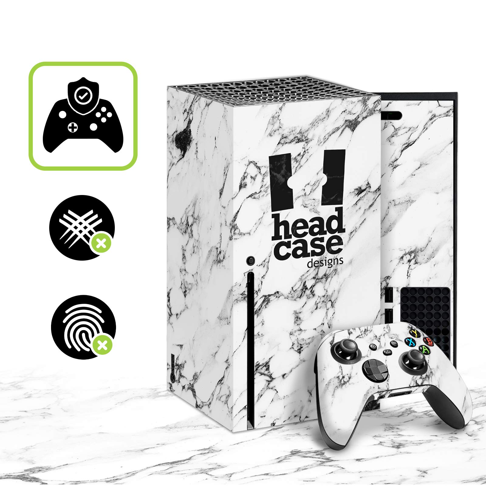 Head Case Designs Officially Licensed Alyn Spiller Leather Art Mix Vinyl Sticker Gaming Skin Decal Cover Compatible With Xbox One S/X Controller