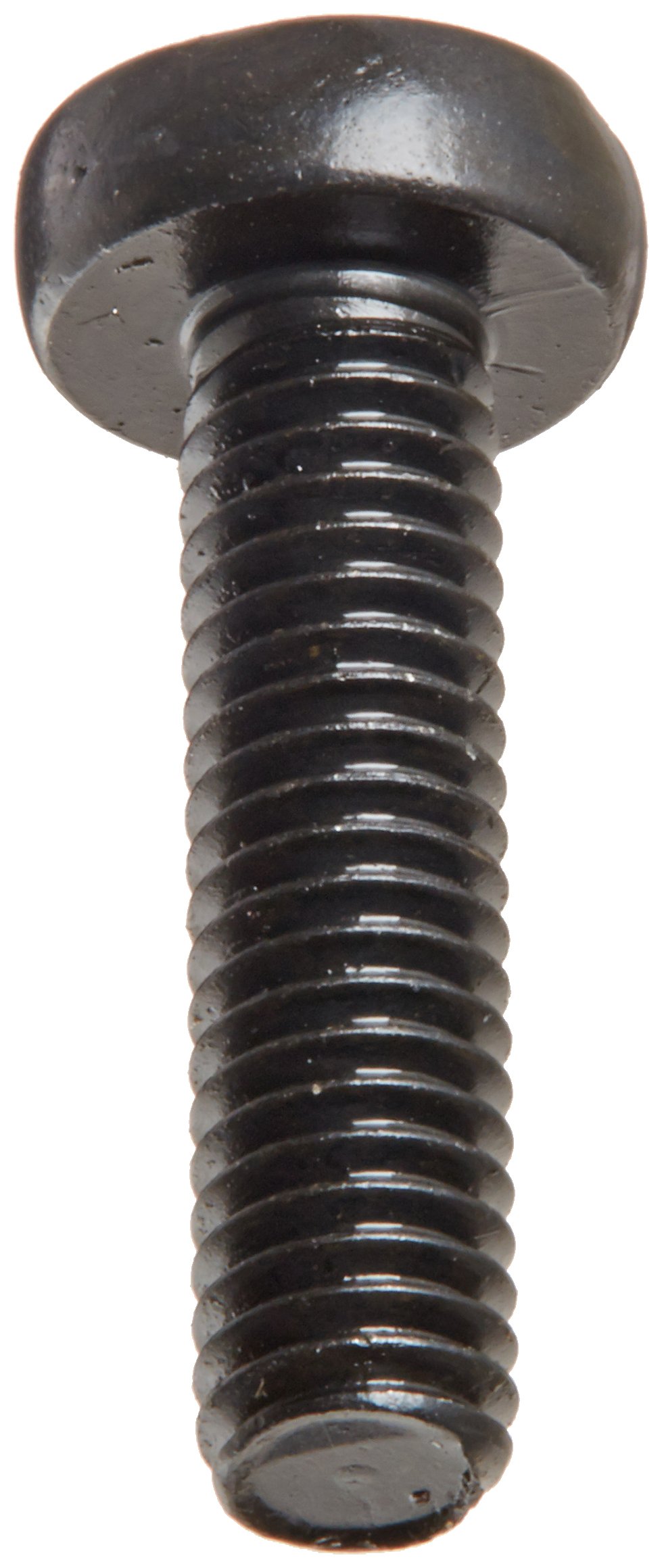 Small Parts M325D7985AB Steel Pan Head Machine Screw, Black Oxide Finish, Meets DIN 7985, #1 Phillips Drive, M3-0.5 Thread Size, 25 mm Length, Fully Threaded, Import (Pack of 100)