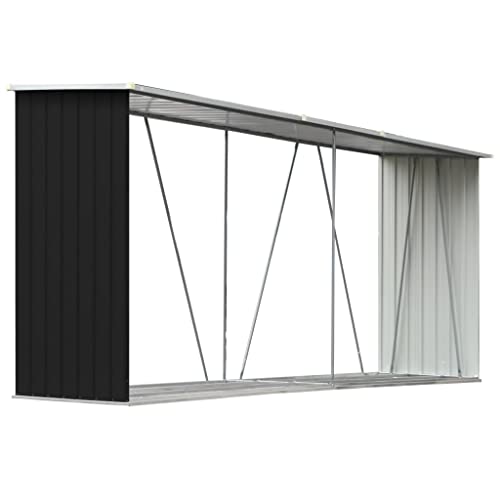 Garden Log Storage Shed, Garden Log Shed Stable Construction Easy Assembly for Outdoor for Farmer for Backyard
