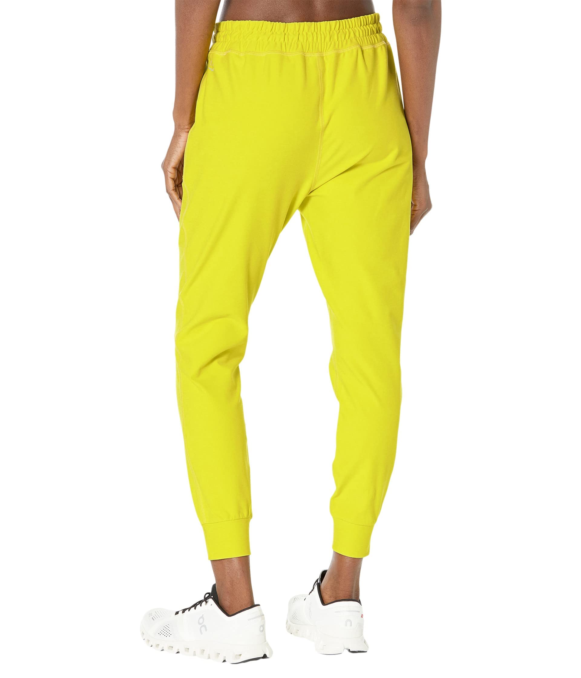 Beyond Yoga Womens Spacedye Commuter Midi Joggers True Chartreuse Heather XS (US Women's 2-4) One Size