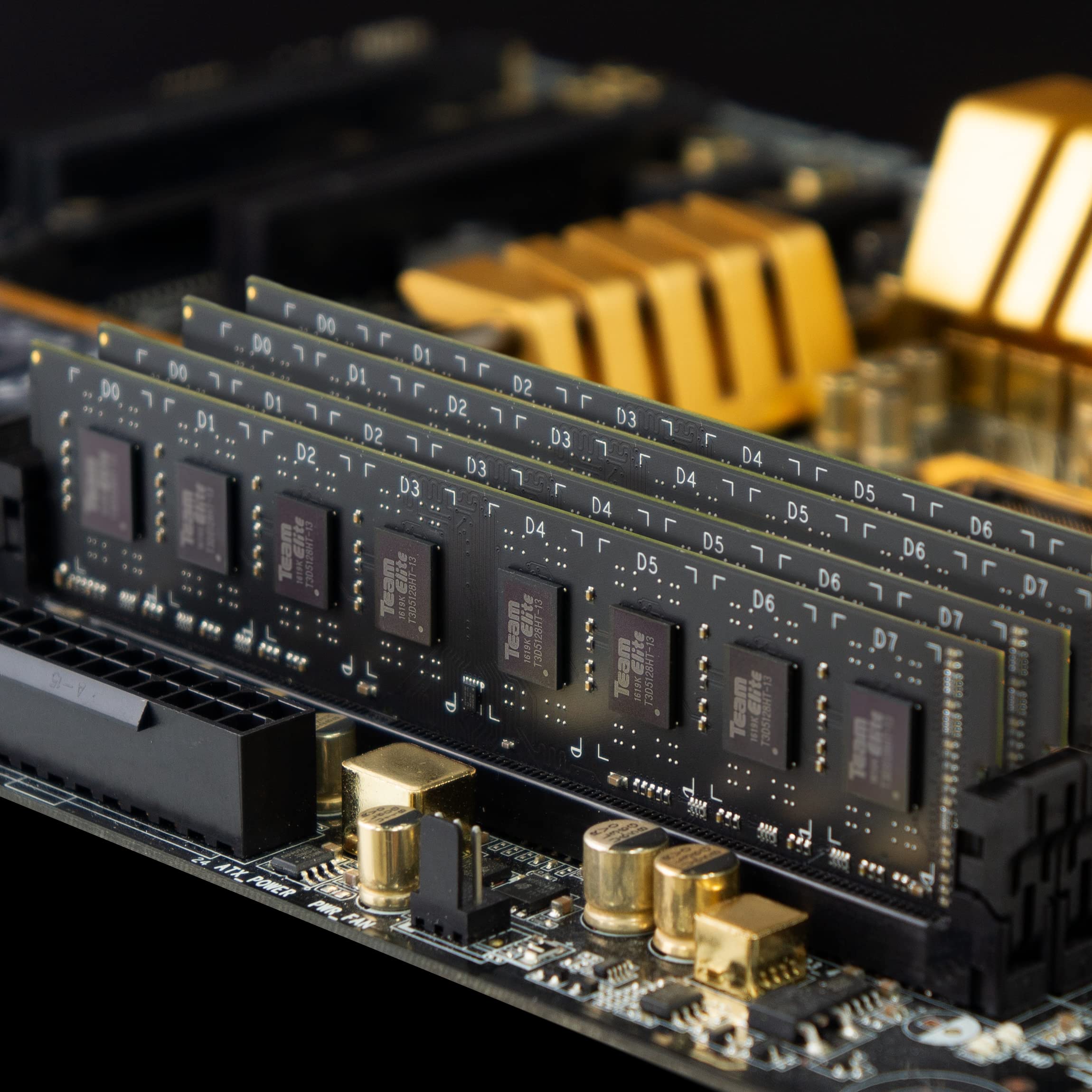 TEAMGROUP Elite DDR3 16GB Kit (2x8GB) 1600MHz (PC3-12800) CL11 Unbuffered Non-ECC 1.5V UDIMM 240 Pin PC Computer Desktop Memory Module Ram Upgrade - TED316G1600C11DC01