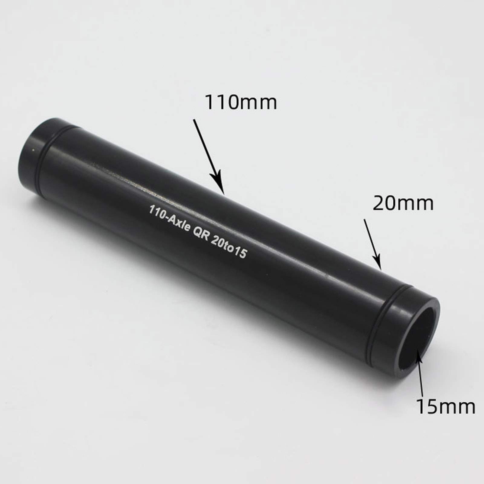 BARMI Compatible with MTB Mountain Bike 20mm 15mm Thru Axle Adapter for 100mm/110mm Fork Cycling Tool,Perfect Bike Accessories 1