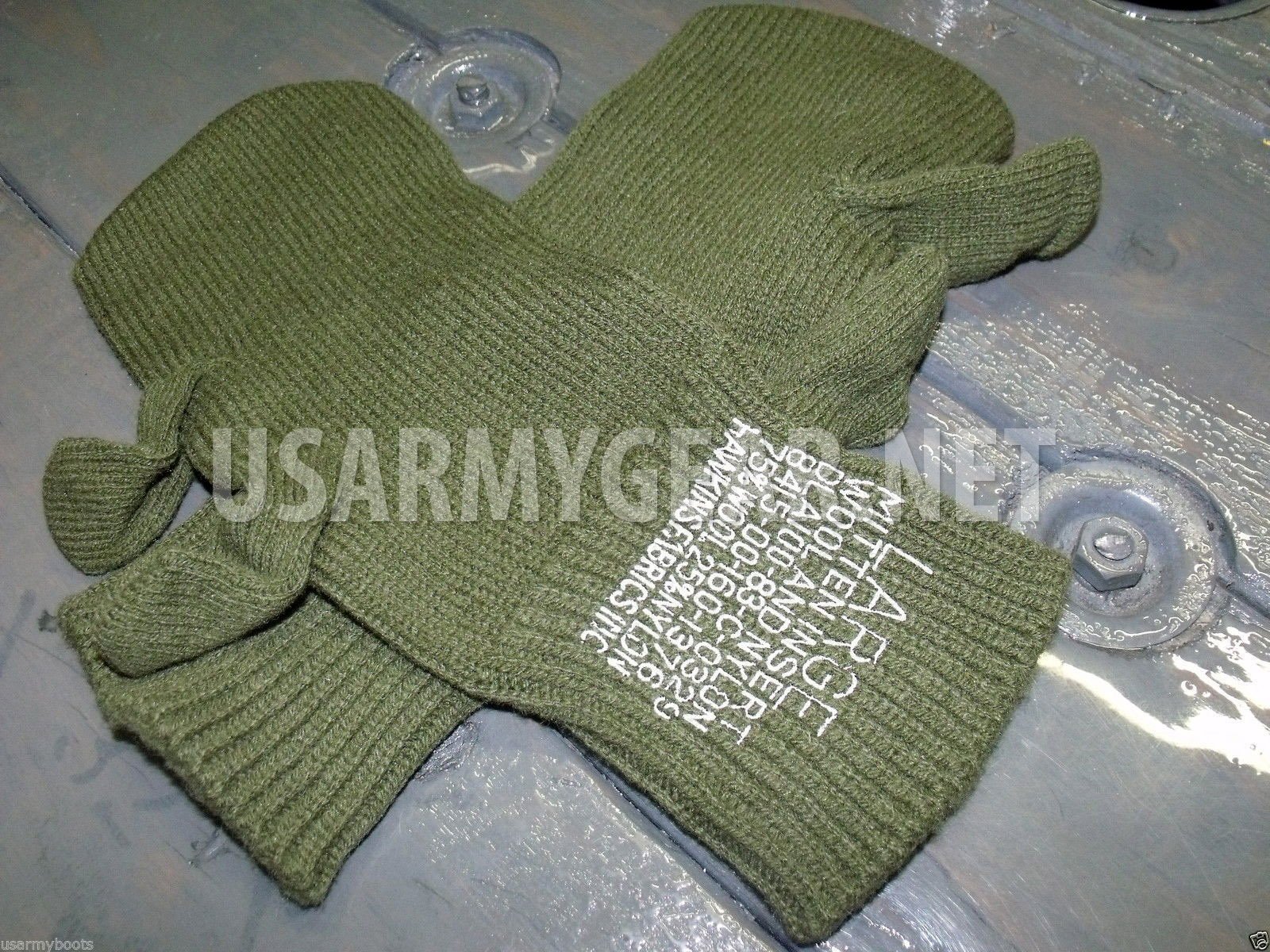 Army Cold Weather Military Trigger Finger Hunting Sniper Gloves Mitten Insert L Large