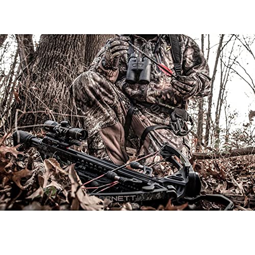 Barnett CROSSBOWS Explorer XP 380 Crossbow Package with 4x32 Scope, Carbon Arrows, Quiver, Rope Cocking Device and 5-Pack 20" Headhunter Arrows