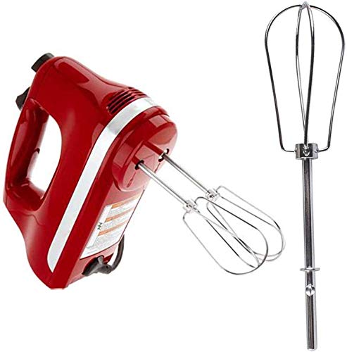KHMPW & W10490648 Beaters for Hand Mixer by Wadoy Stainless Steel Pro Whisk Turbo Beaters, Cream, Making Mousse or Meringue, Shakes, Egg, Replace AP5644233, PS4082859, KHM2B, KHM512BM