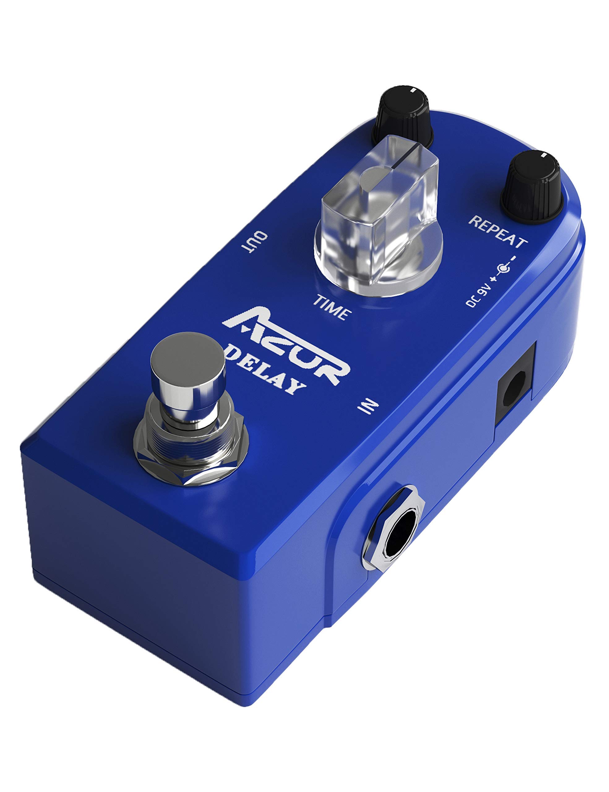 AZOR Reverb Pedal with Delay Guitar Effect Pedal.Reverb Delay Effect Pedal Spring Reverb Vintage Delay