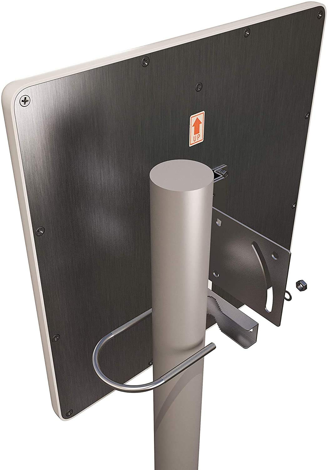 Tupavco TP544 WiFi Panel Antenna (5GHz) (22dBi) Outdoor Directional (4900-5850 MHz) Wireless Network Signal (Pole Mast Mount) Weatherproof High-Gain Long Distance Range (N-Female Connector)