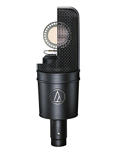 Audio-Technica AT4040 Cardioid Condenser Microphone Bundle with Boom Stand, Pop Filter, XLR Cable, and Austin Bazaar Polishing Cloth