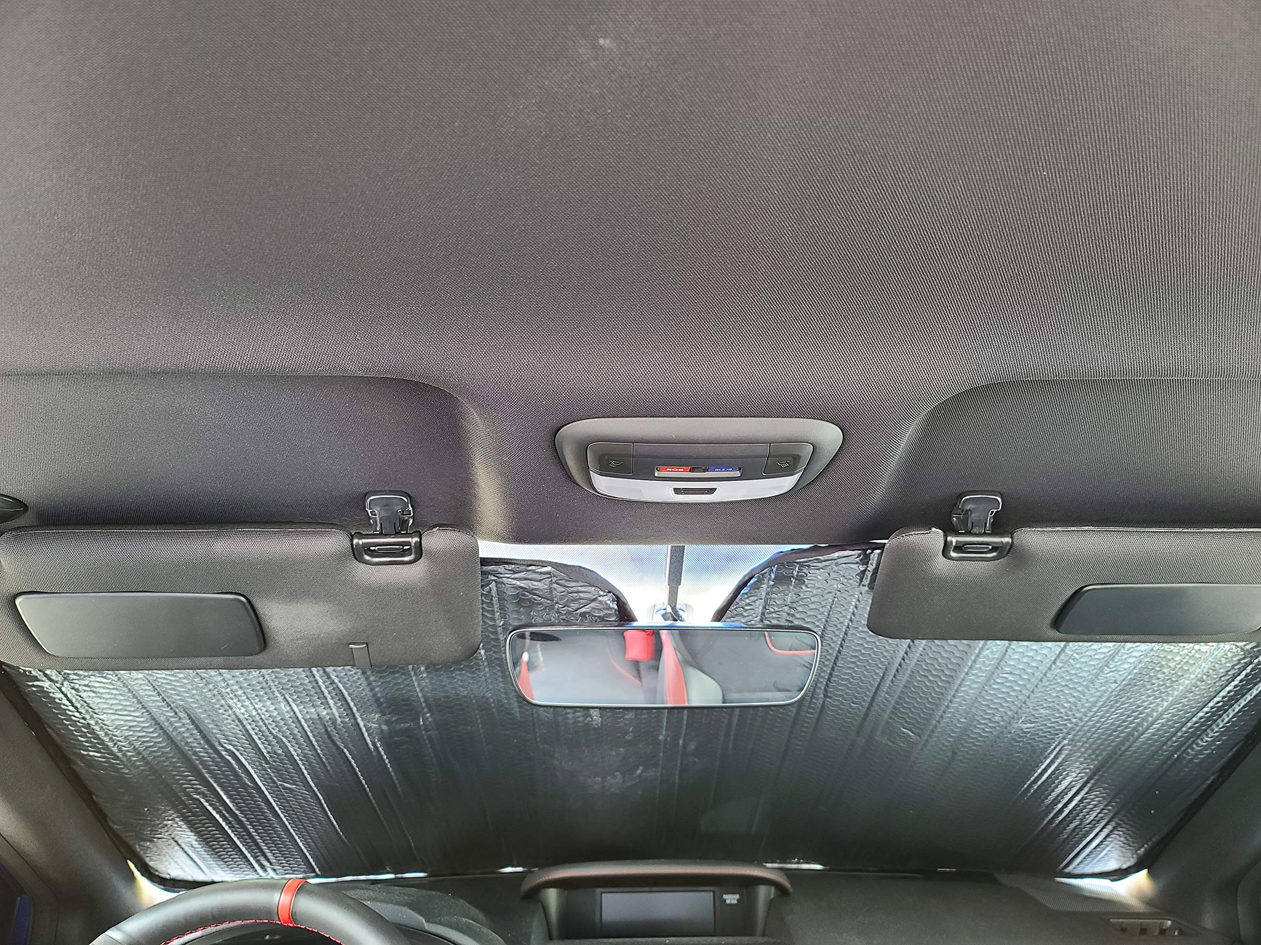 AutoTech Zone Sunshade for 2013-2019 Ford Escape SUV, Custom-fit Windshield Sun Shade