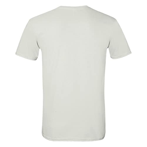 Gildan Men's Cotton Stretch T-shirts, Multipack, Artic White (Crew 3-Pack), Small