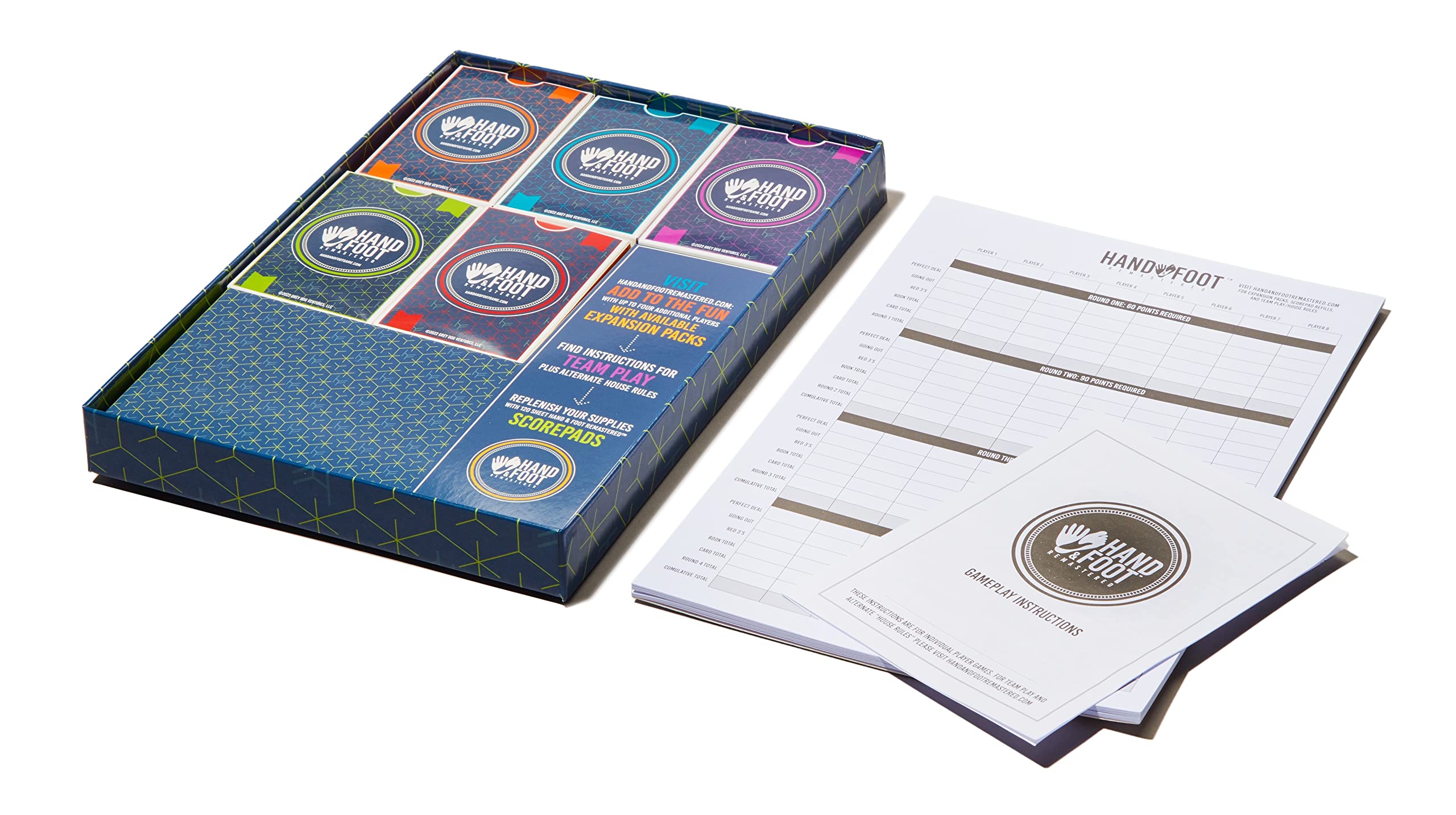 Hand & Foot Remastered 4 Player Edition - 4 Player Edition